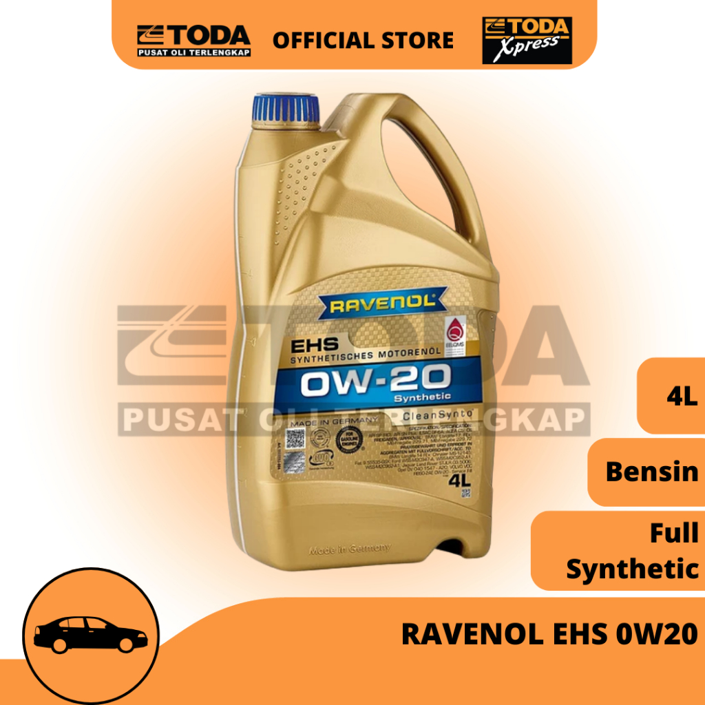 Jual Oli Ravenol EHS 0W-20 4L Original Oli Mesin Mobil | Shopee Indonesia