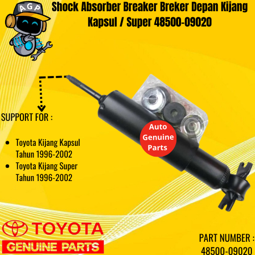 Jual Shock Absorber Breaker Breker Depan Kijang Kapsul / Super 48500 ...