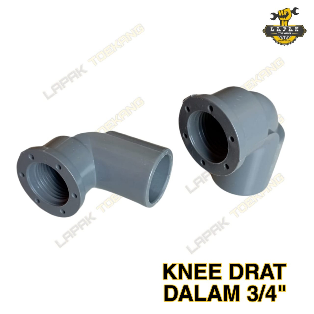 Jual Knee Keni L Elbow PVC Drat Dalam 3/4 inch | Shopee Indonesia