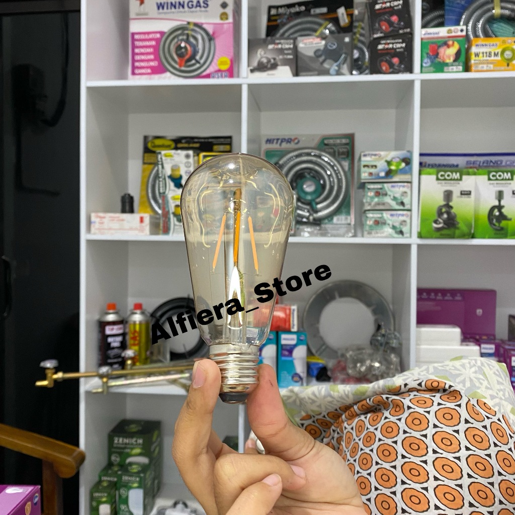 Jual Lampu Cafe / LED bulb lampu edison 4W / lampu filaments vintage ...
