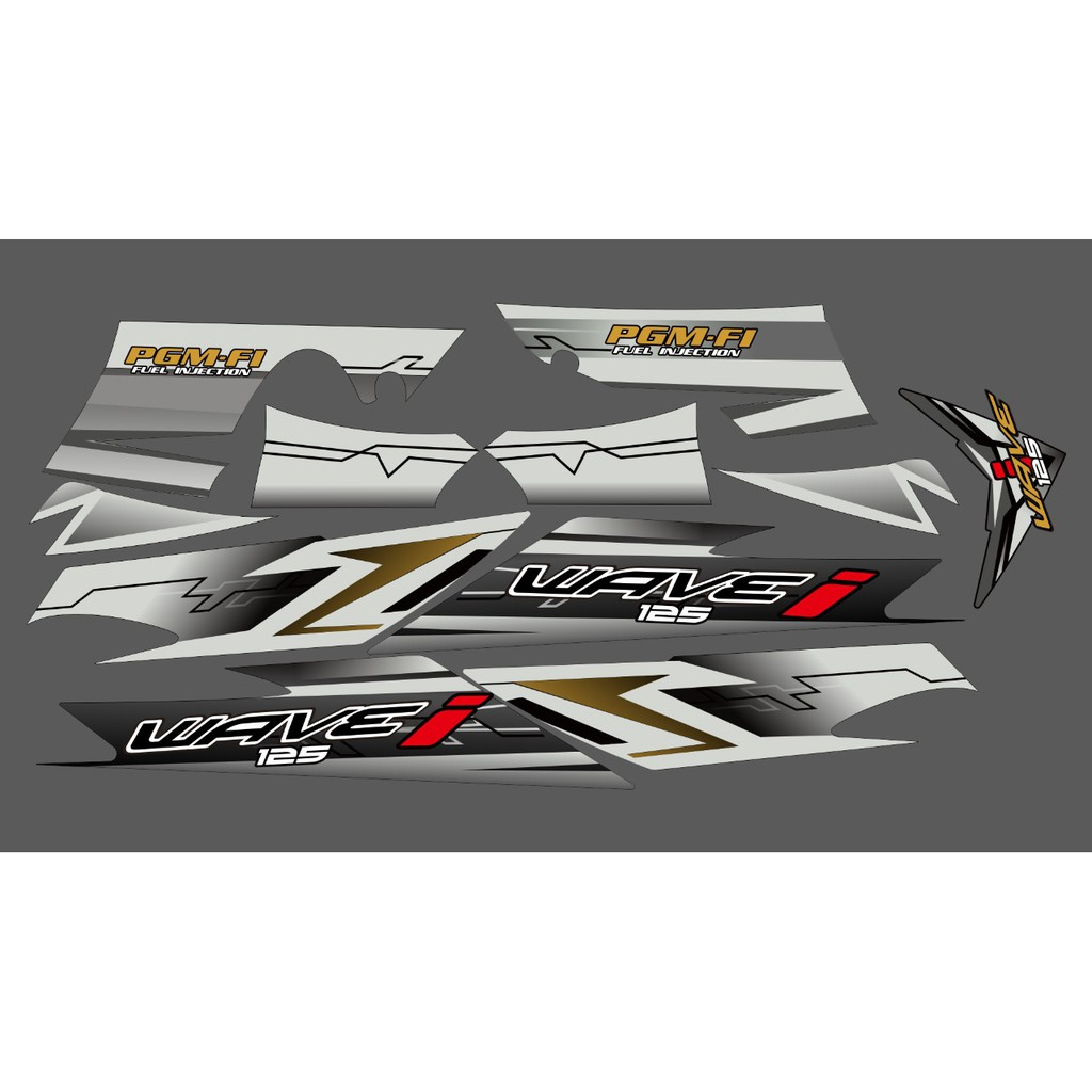 Jual STRIPING SUPRA X 125 WAVE 125 THAILAND | Shopee Indonesia