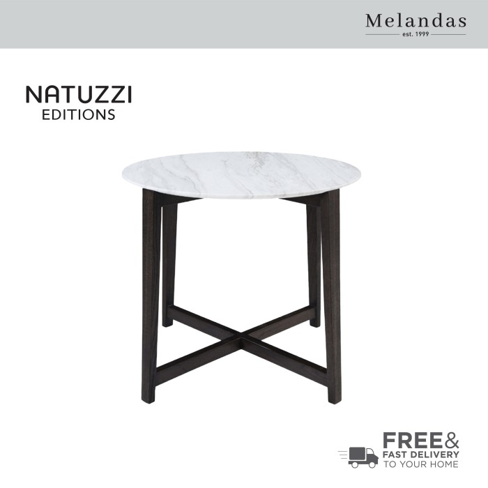 Jual Natuzzi Editions Sole Accent Table Statuario White | Shopee Indonesia