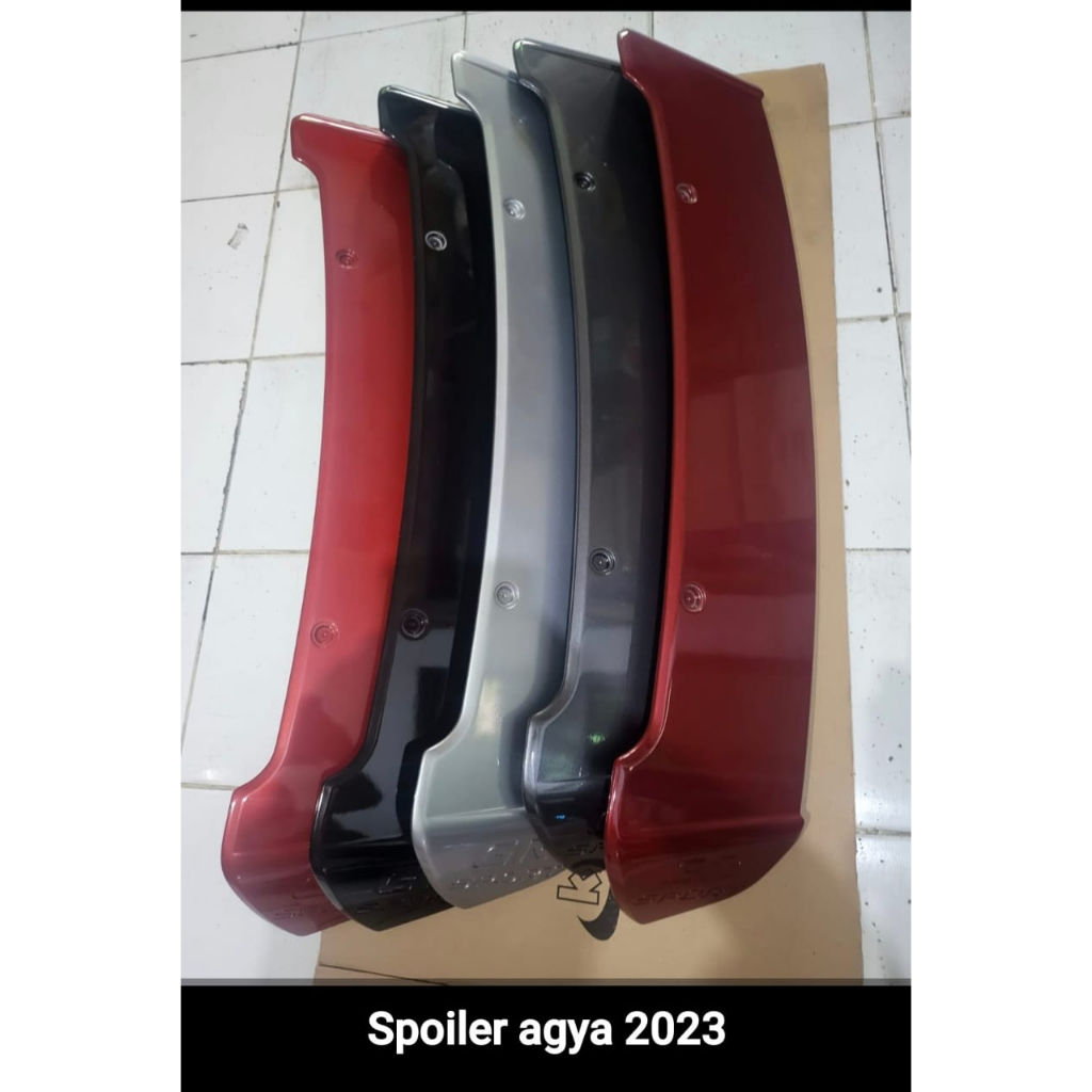 Jual Spoiler Agya Tulisan GR Sport 2023 | Shopee Indonesia