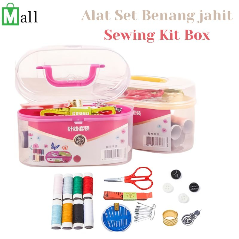 Jual Alat Set Jahit / Sewing Kit Box Tools Peralatan Jahit | Shopee ...