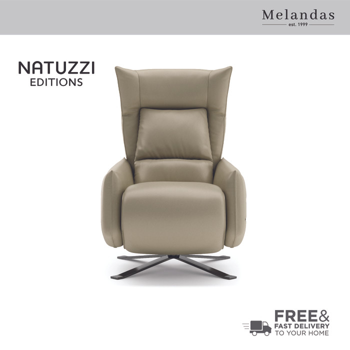 Jual Natuzzi Editions Batticuore Sofa Premium Leather Single Power ...