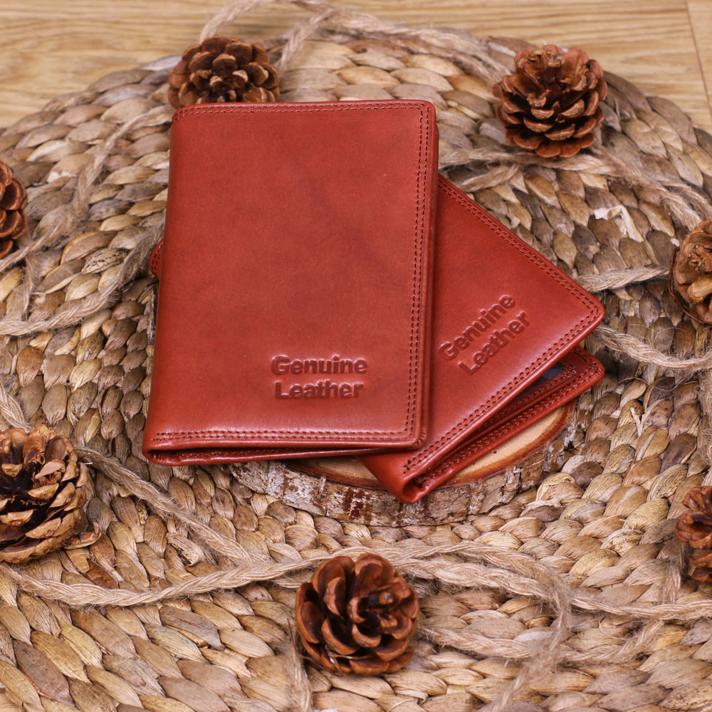 Jual D003 GENUINE DOMPET KULIT SAPI ASLI 100% WARNA COKLAT | Shopee ...