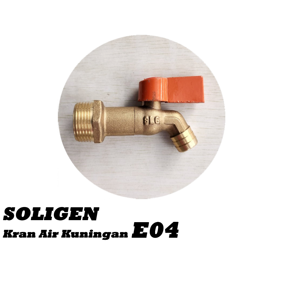Jual Kran Air Kuningan Soligen E04 - Kran Air Bola | Shopee Indonesia