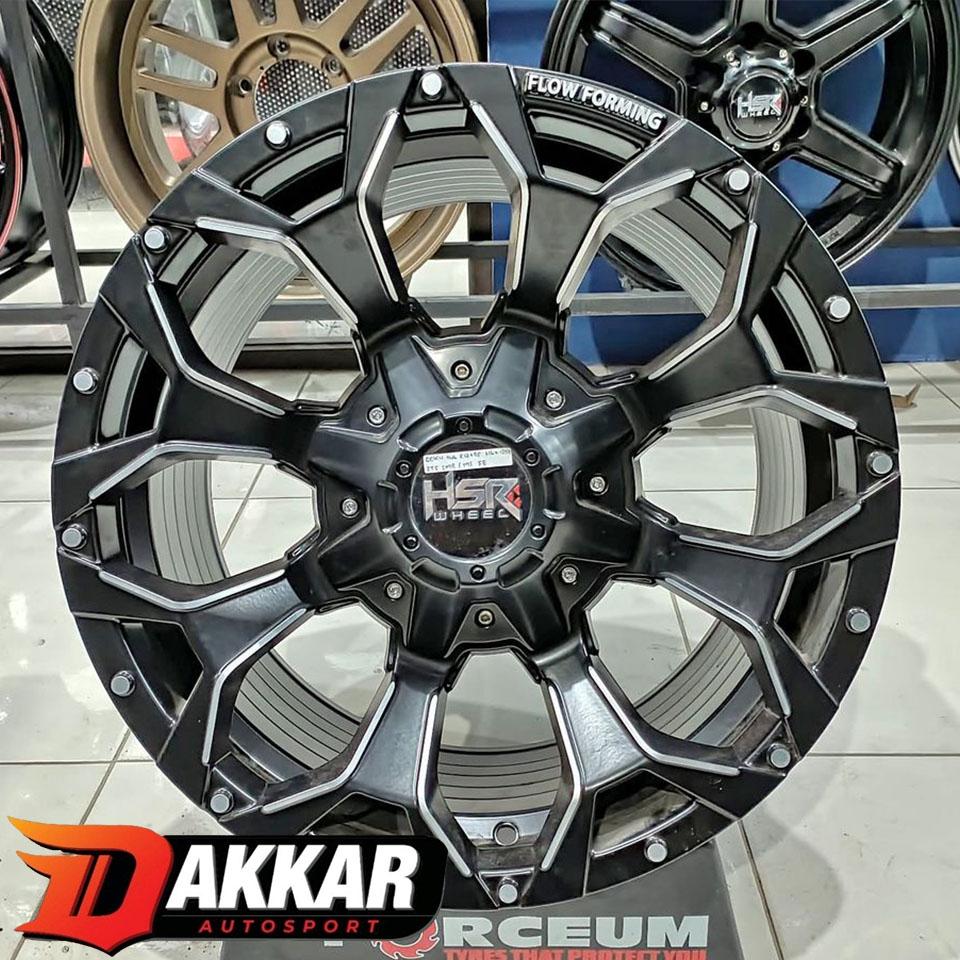 Jual velg fortuner ring 18 hsr goku r18 lebar 9 et 18 cocok buat pajero ...