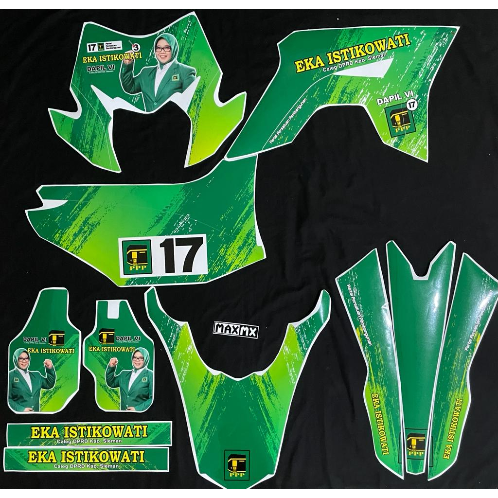 Jual decal keren sticker full body crf 150 l motif ppp | Shopee Indonesia
