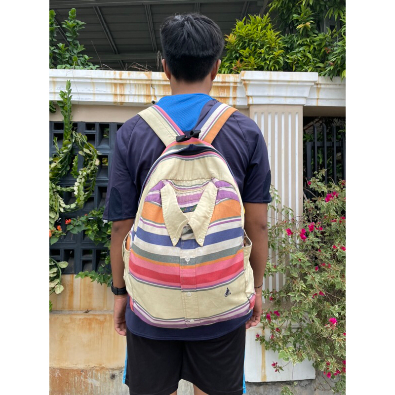 Jual bean pole reworked backpack custom | Shopee Indonesia