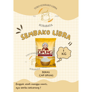 Jual Beras Cap Opung Premium Kemasan 1Kg Premium 1KG | Shopee Indonesia