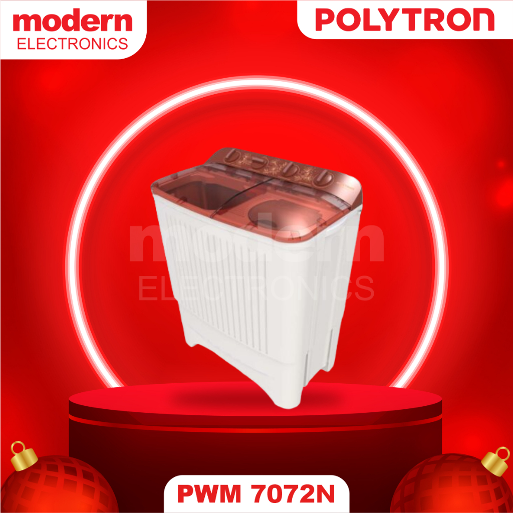 Jual Mesin Cuci Polytron 7Kg PWM 7072 / PWM7072 | Shopee Indonesia