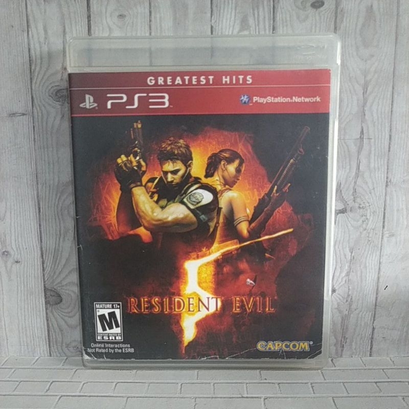 Jual BD KASET ORIGINAL PS3 Resident evil 5 Usa Bahasa Inggris Lengkap manual book | Shopee Indonesia