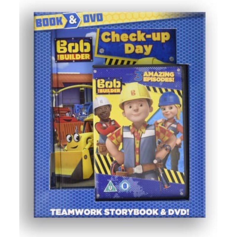 Jual Bob Builder Book & DVD Teamwork Storybook & DVD | Shopee Indonesia