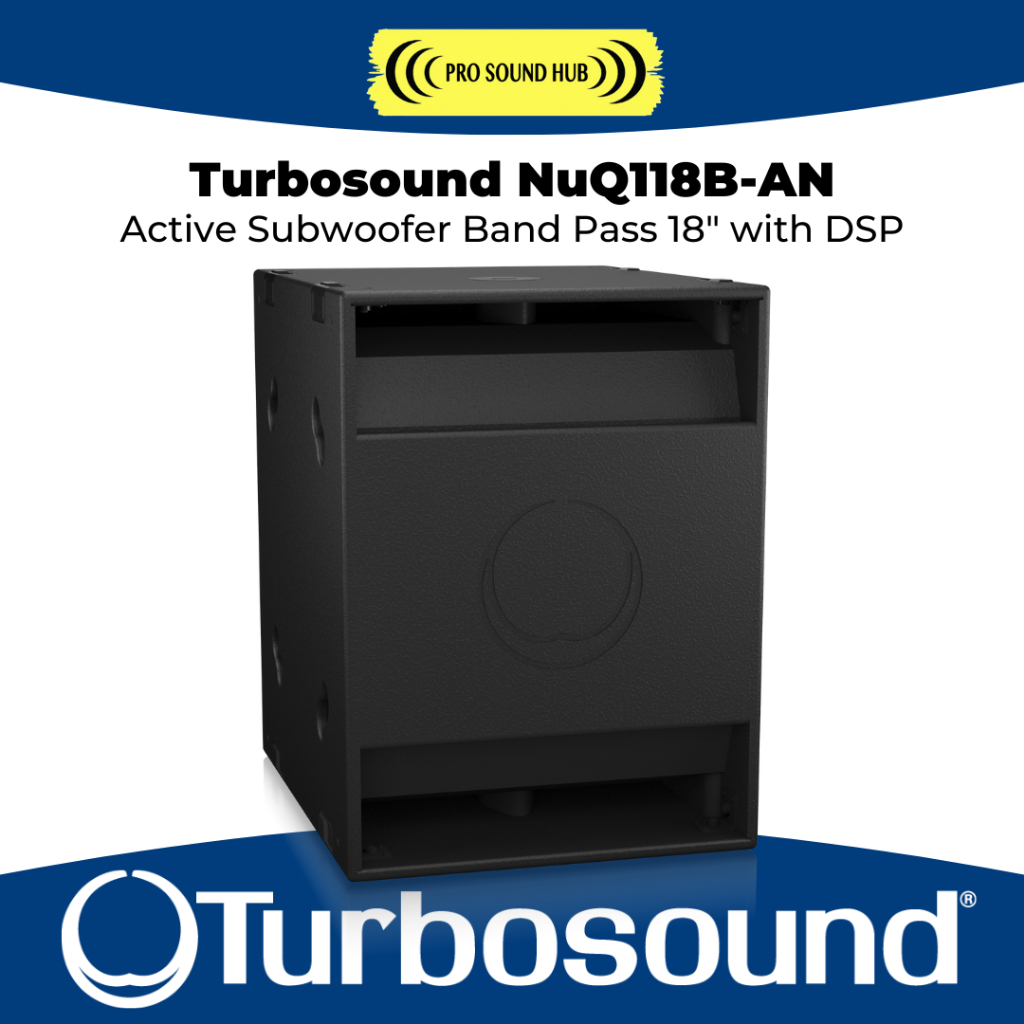 Jual Turbosound NuQ118B-AN NuQ118 Active Subwoofer Aktif 18" Bandpass ...