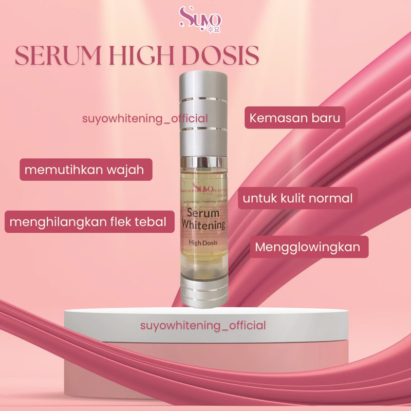 Jual Suyo Serum Whitening (High Dosis) | Shopee Indonesia