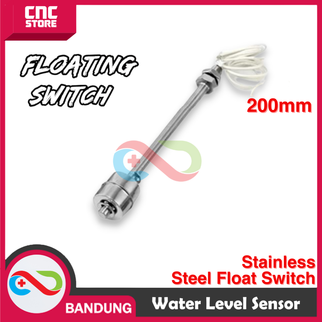 Jual STAINLESS STEEL FLOAT SWITCH TANK WATER LEVEL SENSOR AIR 220V ...