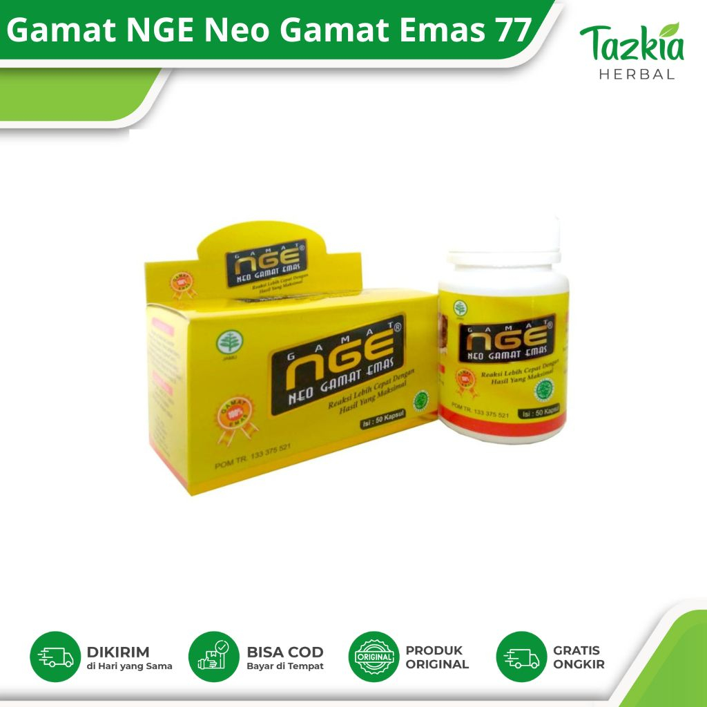 Jual Kapsul Gamat NGE Neo Gamat Emas 77 Jelly Gamat | Shopee Indonesia