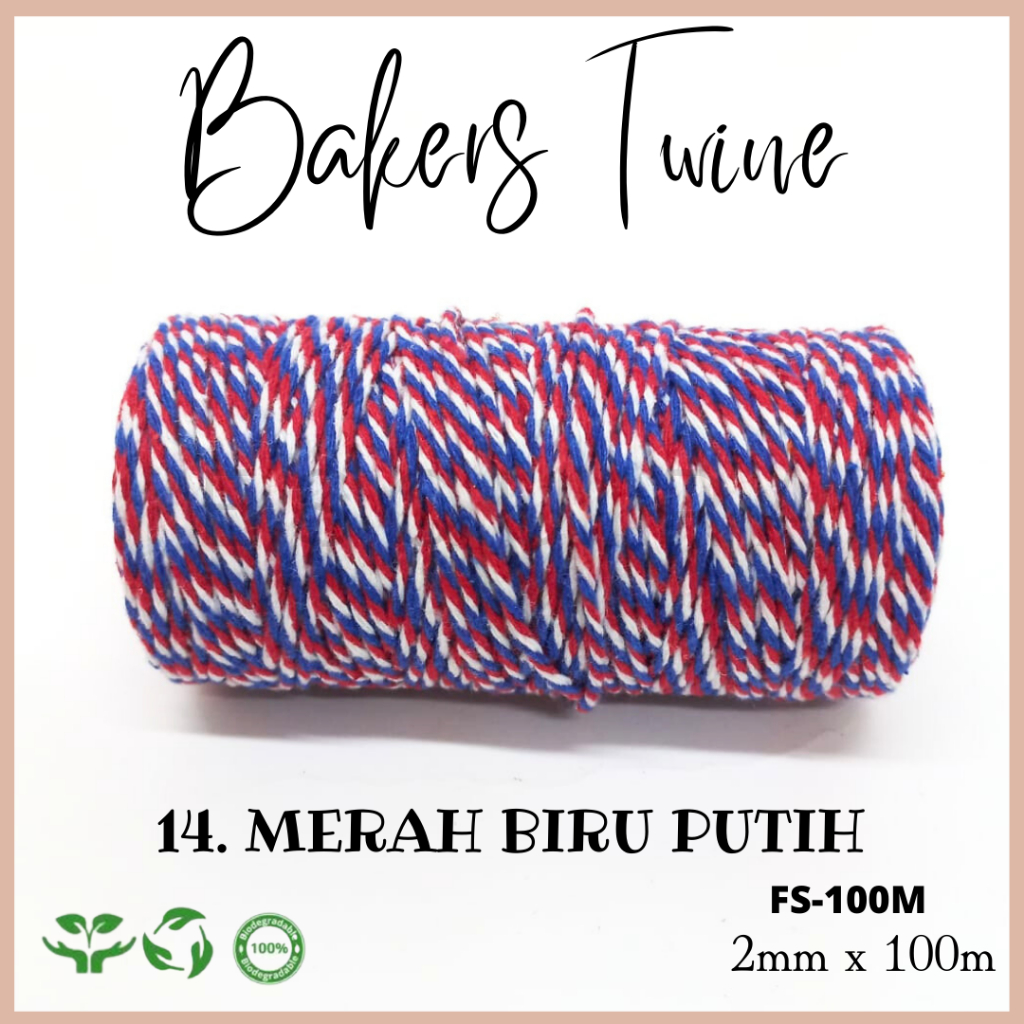 Jual Cotton String / Benang String / Bakers Twine / Tali Hangtag FS ...