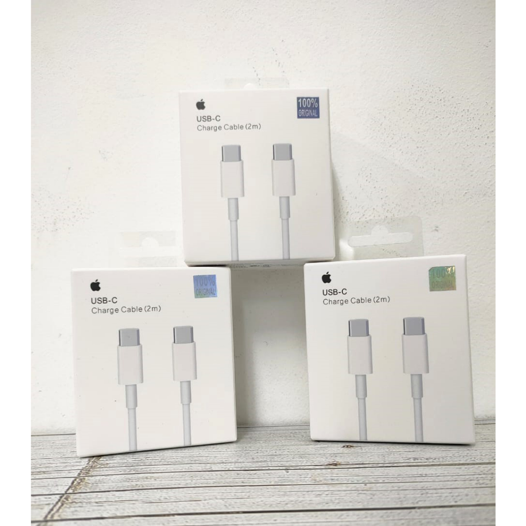 Jual USB TYPE C TO TYPE C 2 Meter USB CABLE 20WATT | Shopee Indonesia