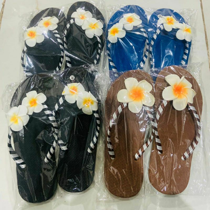 Jual Sendal Bunga Asli Bali | Shopee Indonesia