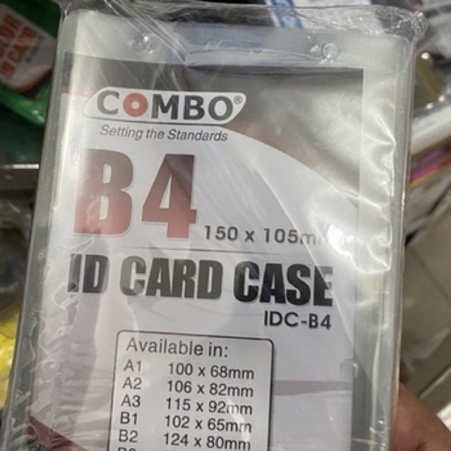 Jual Plastik ID Card Tebal ukuran B5 (10cm x 15cm) | Shopee Indonesia