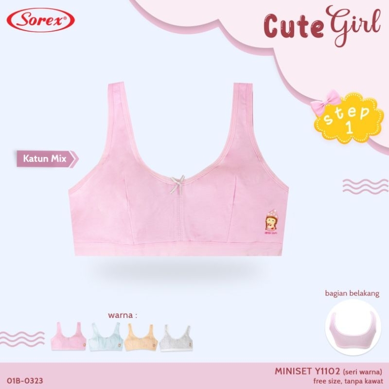 Jual Sorex miniset bra remaja step 1 | Shopee Indonesia