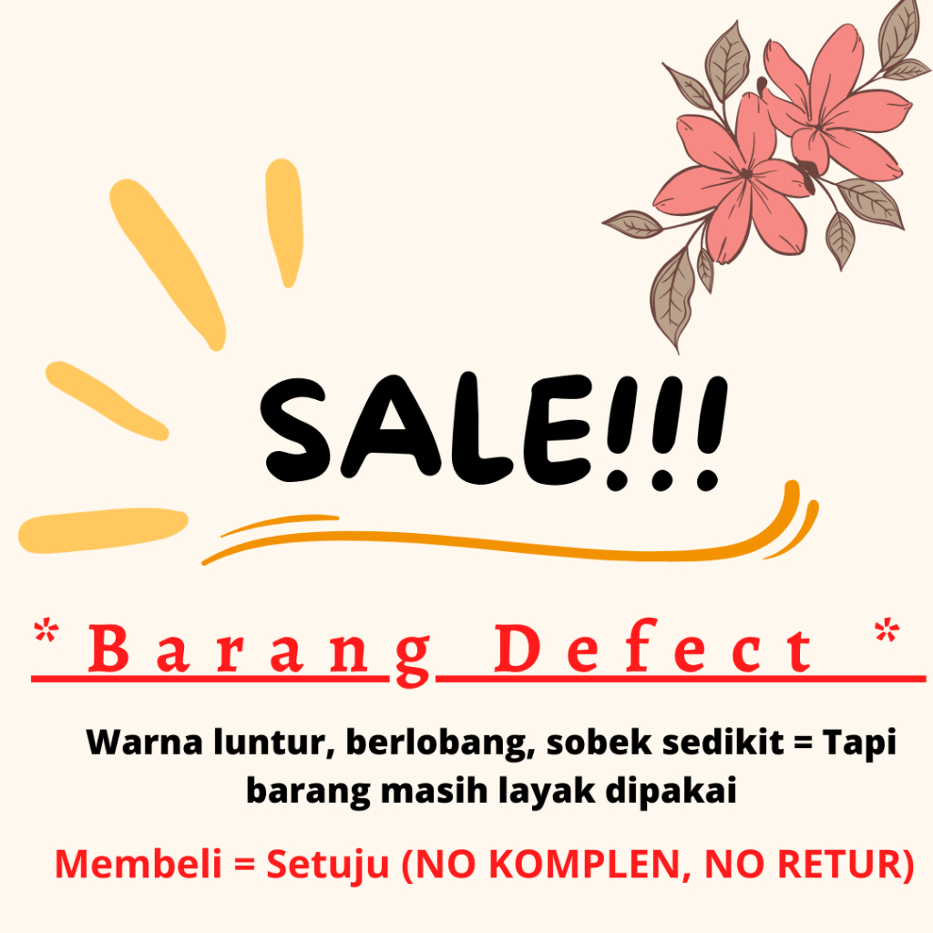 Jual SALE MURAH CELANA DALAM BARANG DEFECT!!! (BACA DESKRIPSI SEBELUM ...