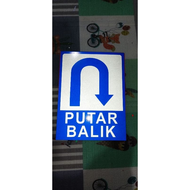 Jual PLAT RAMBU SIGN PUTARAN BALIK UKURAN 30×40CM | Shopee Indonesia