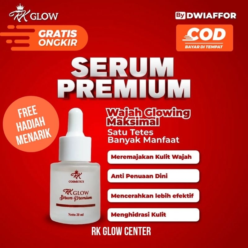 Jual SERUM PREMIUM RK GLOW ALL IN ONE ( PRODUK ORI 100%) | Shopee Indonesia