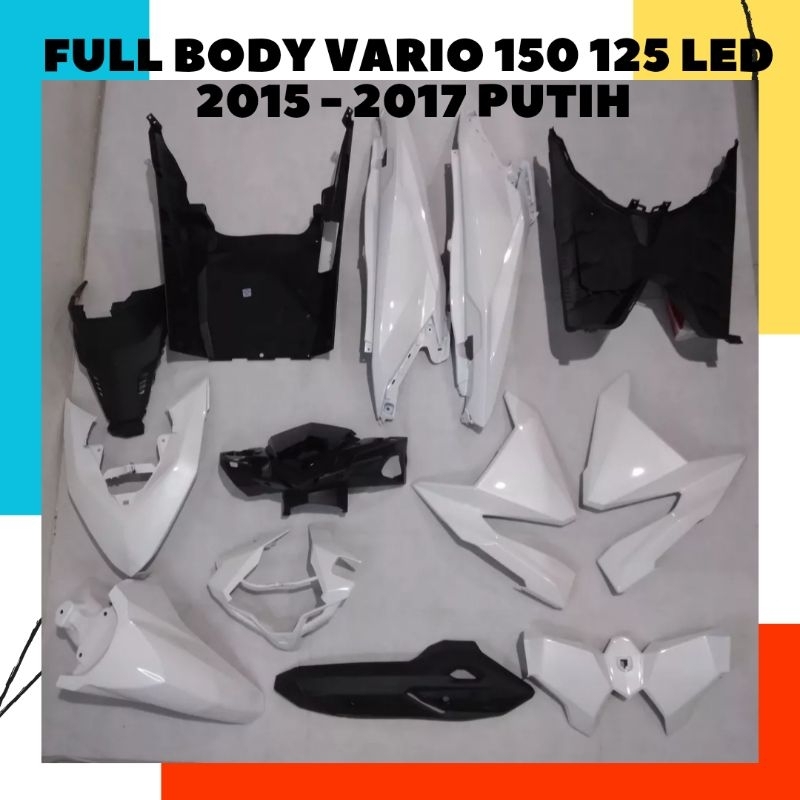 Jual FULL BODY VARIO 150 125 LED WARNA PUTIH 2015 2016 2017 WIN ...