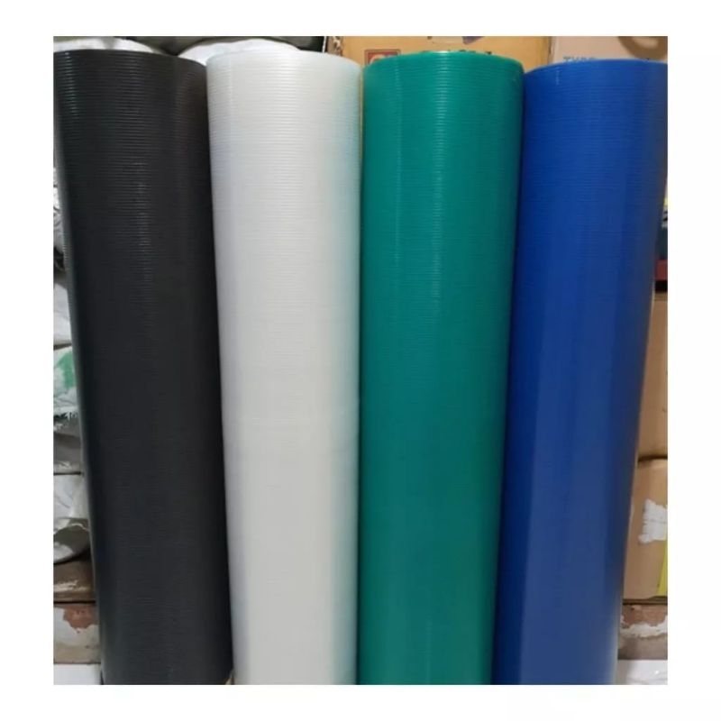 Jual Fiber Pagar Plastik / Penutup Pagar Plastik Motif Polos Flexilon ...