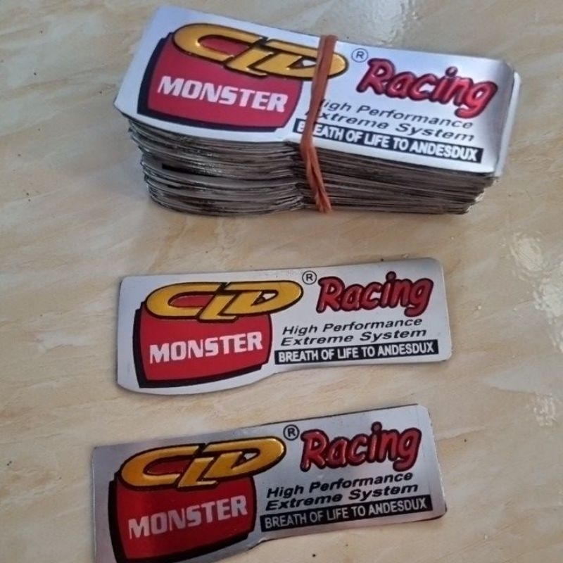 Jual emblem merk cld racing monster murah | Shopee Indonesia