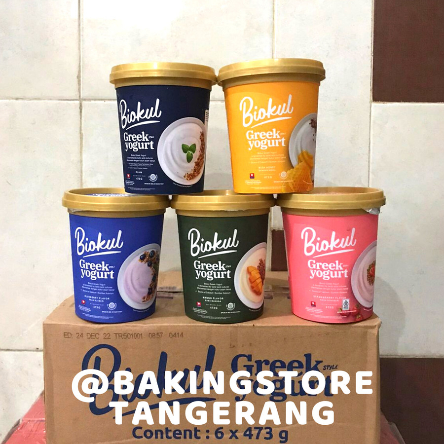 Jual Biokul Greek Yogurt 473 gr | Shopee Indonesia