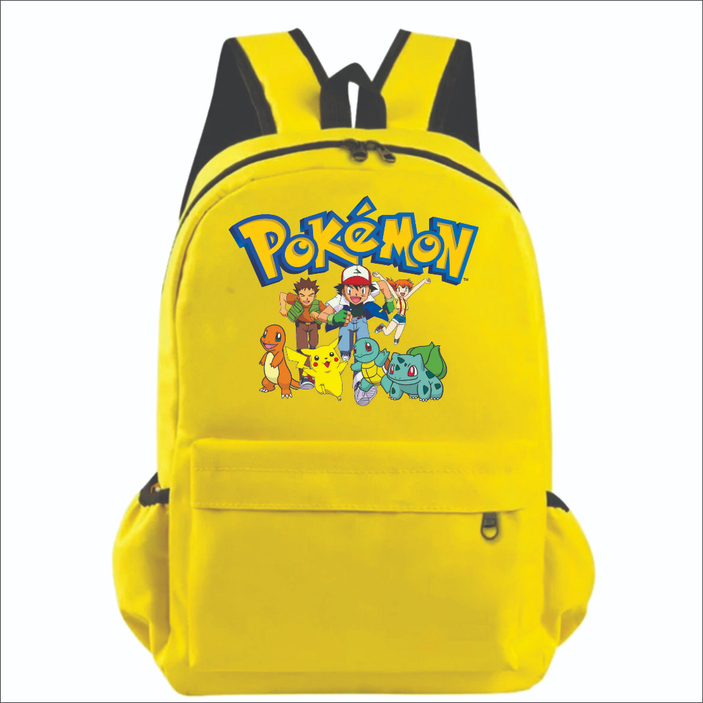 Jual PVJ Tas Pokemon Ransel Sekolah Anak Laki-Laki BackPack SD SMP ...
