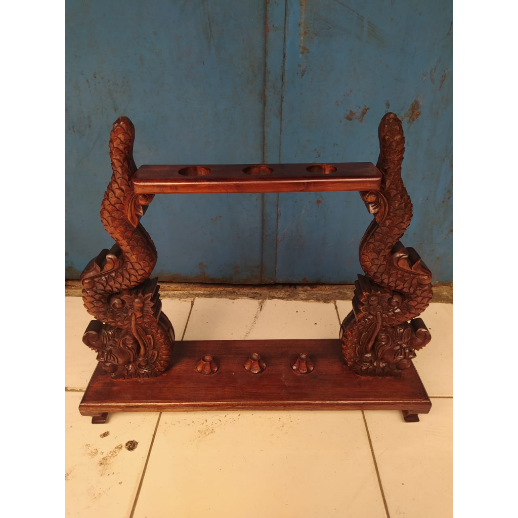 Jual JAGRAK KERIS ISI 3 / JAGRAK KERIS KAYU JATI / JGRAK KERIS UKIR ...