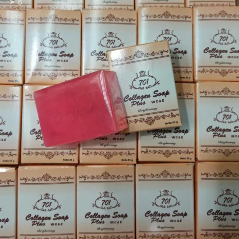 Jual COLLAGEN SOAP 701 Plus Vit C & E ORIGINAL BPOM (85g) | Shopee ...