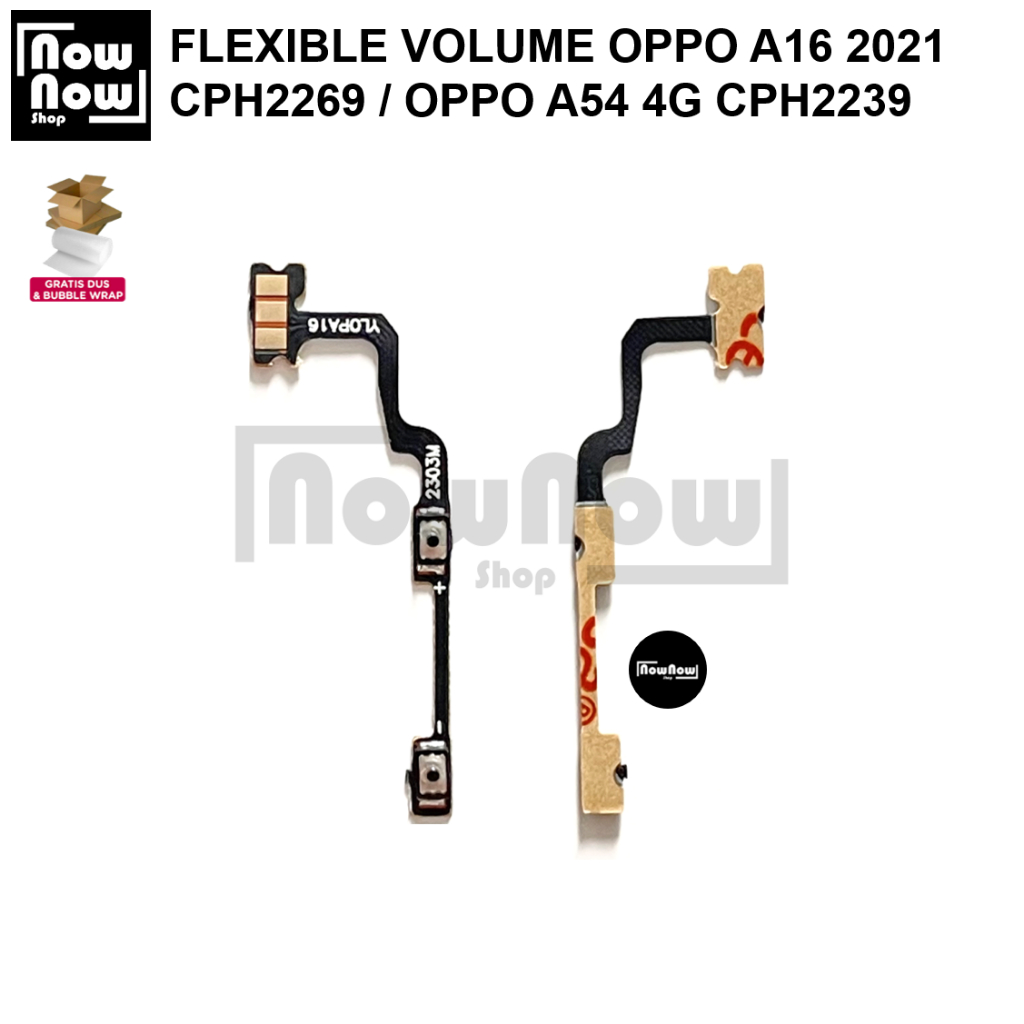 Jual Flexible Volume Oppo A16 2021 CPH2269 / Oppo A54 4G CPH2239 ...