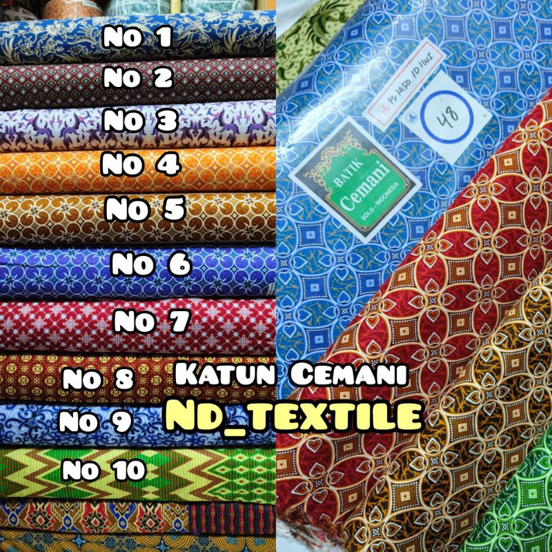 Jual Kain Batik Cemani/Batik Sekolah/Batik Umroh/Bahan Kebaya/Bahan Kemeja | Shopee Indonesia