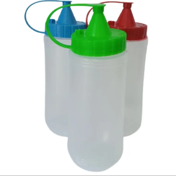 Jual ( 3 PCS) BOTOL SAOS 500 ML PLASTIK | Shopee Indonesia