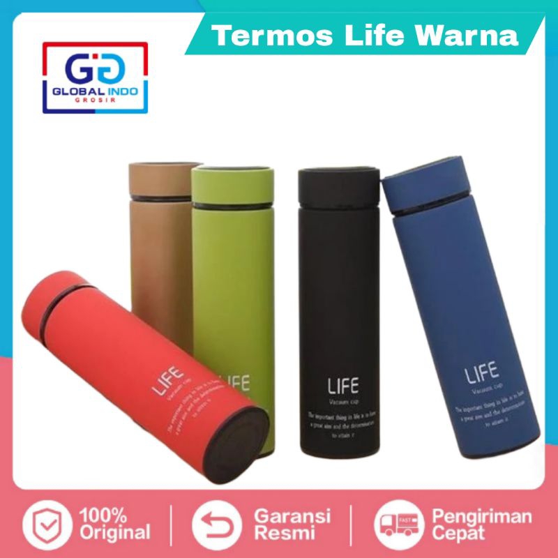 Jual TERMOS LIFE 500Ml /VACUUM FLASK - TERMOS TAHAN PANAS DAN DINGIN ...