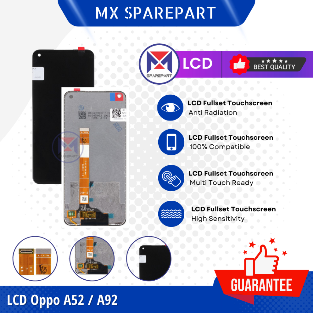 Jual LCD Oppo A52 Oppo A92 Fullset Touchscreen | Shopee Indonesia