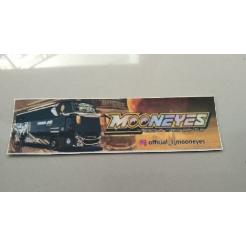 Jual stiker bus telolet Mooneyes asli Anti Air 10pcs | Shopee Indonesia