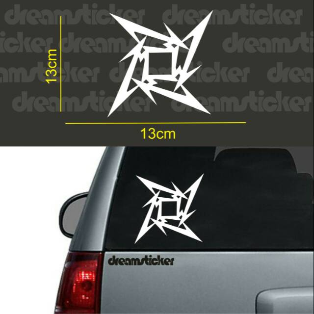 Jual Sticker Stiker Musik Band Metallica logo | Shopee Indonesia
