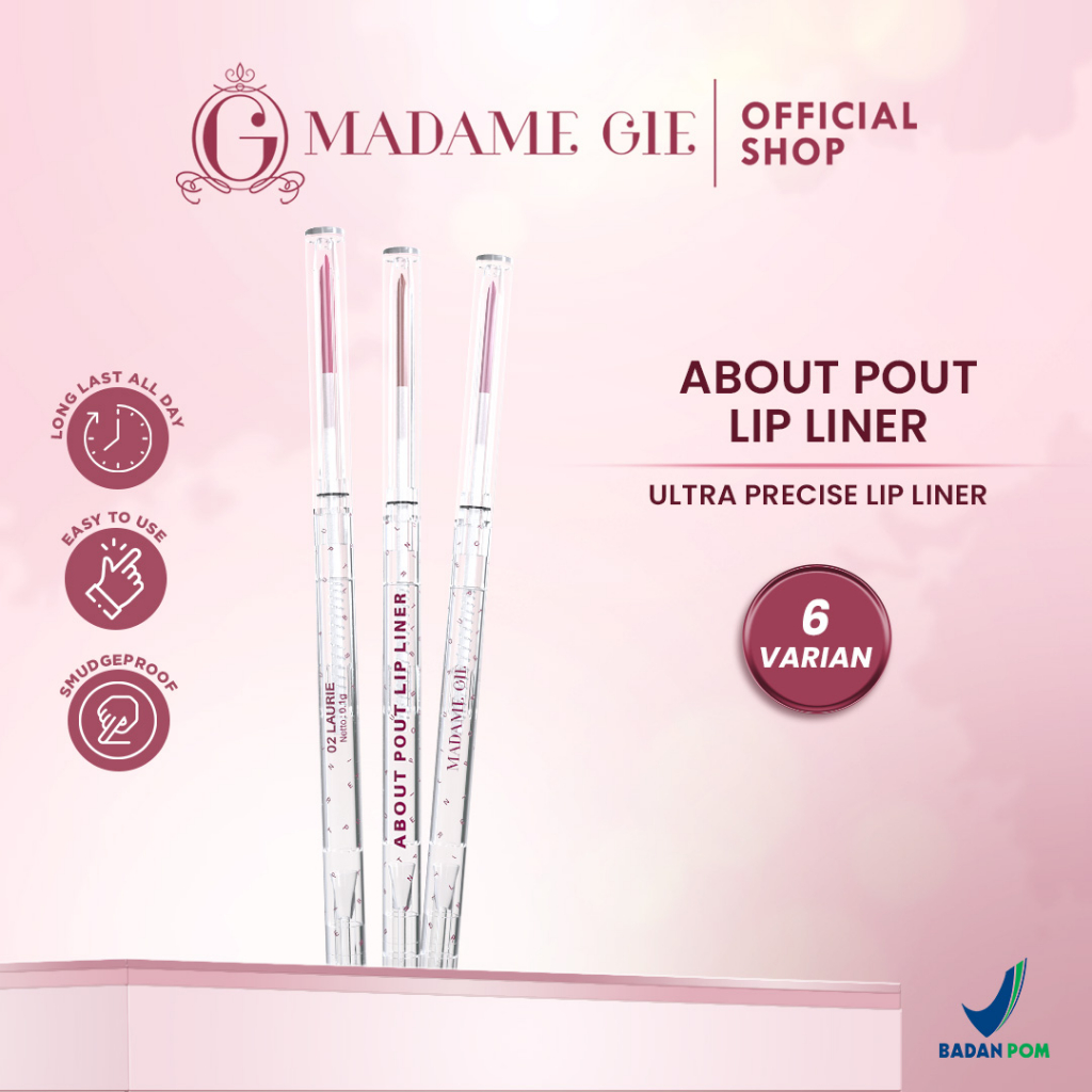 Jual Madame Gie About Pout Lip Liner - MakeUp Mechanic Lip Liner | Shopee Indonesia