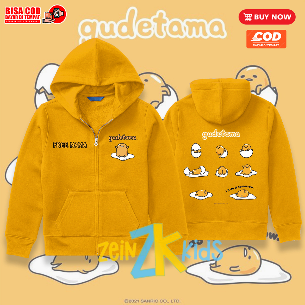 Jual Hoodie Zipper Anak Gudetama Kartun / Jaket Anak Gudetama | Shopee ... Jual Hoodie Zipper Anak Gudetama Kartun / Jaket Anak Gudetama | Shopee ...