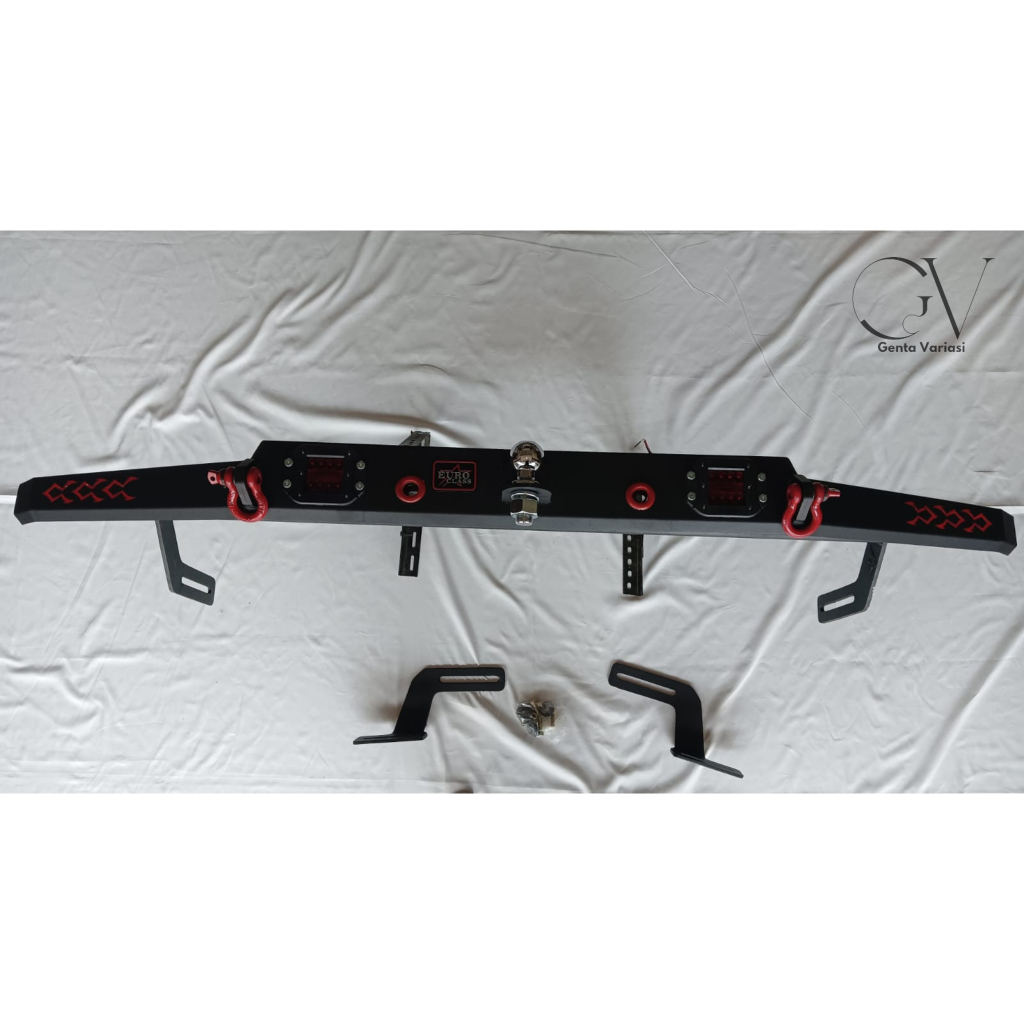 Jual Bumper Belakang Mobil Offroad Custom Plus LED Towing Pengaman ...