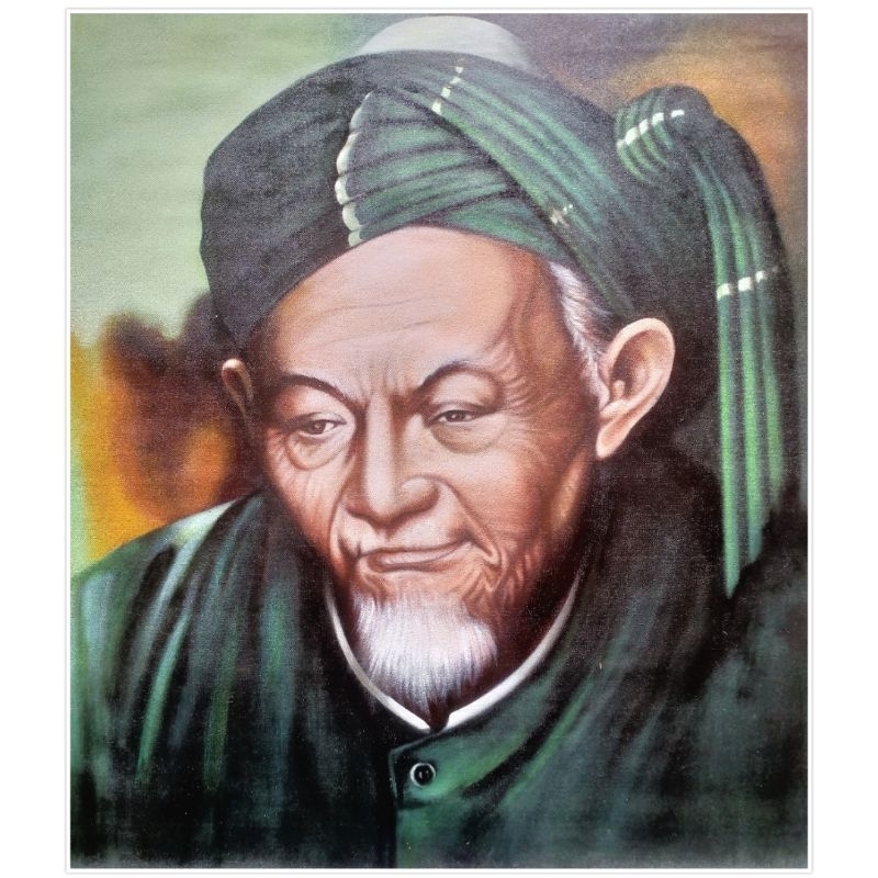 Jual Lukisan KH Hasyim Asy'ari 100 x 120 cm | Shopee Indonesia