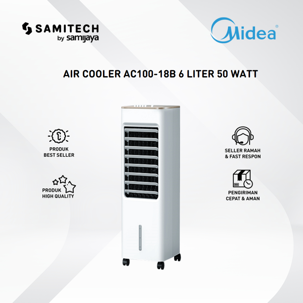 Jual AIR COOLER MIDEA AC100-18B AC100 18B 4.8LITER 50W | Shopee Indonesia