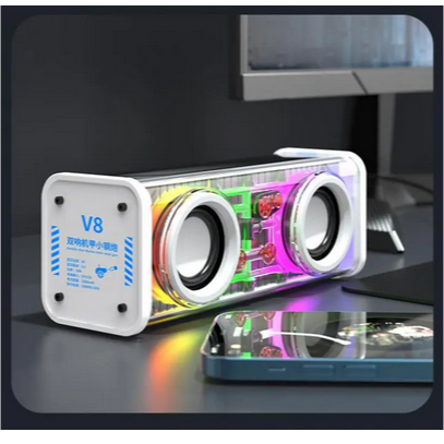 Jual Speaker nirkabel Rgb, desain unik 360 derajat efek suara ...